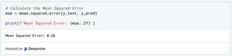 Understanding Mean Squared Error MSE A Key Metric In Data Analysis Data Basecamp