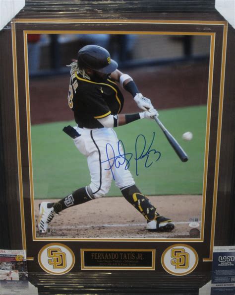 San Diego Padres Fernando Tatis Jr Hand Signed Autographed 16x20 Phot