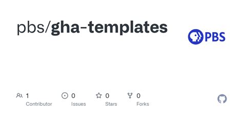 GitHub Pbs Gha Templates