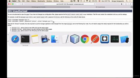 Rest Api With Java Jax Rs 65 Enable Apache Tomcat User And Sign In To Web Application