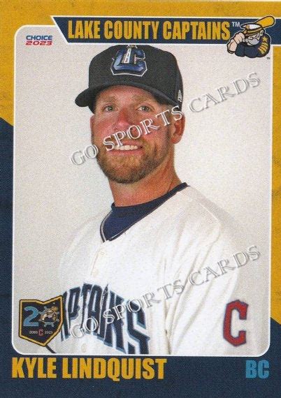 2023 Lake County Captains Kyle Lindquist Go Sports Cards