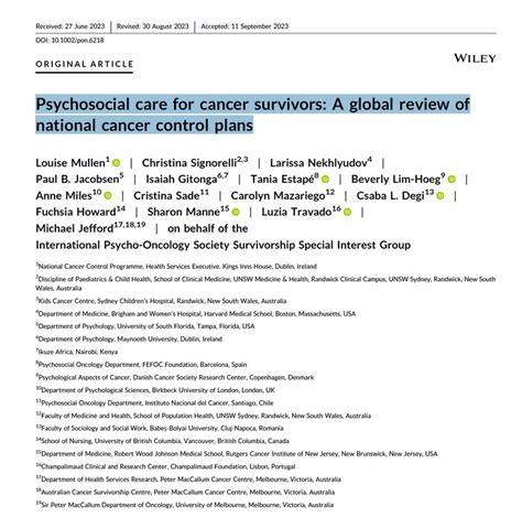 michael jefford on linkedin survivorship