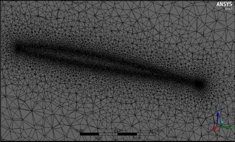 Fluid Mesh Wing On A Fluid Domain Figure 4 Structural Mesh