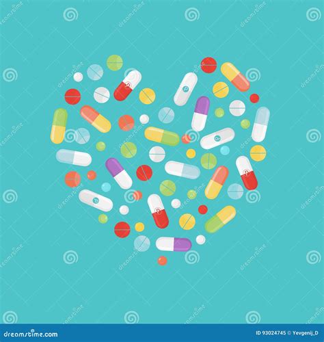 Tablets Heart Stock Illustrations 1 863 Tablets Heart Stock Illustrations Vectors And Clipart
