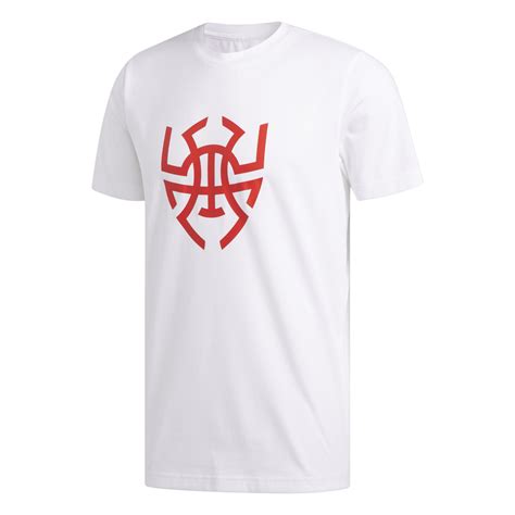 Adidas Marvel D Mitchell Logo Spider Tee White