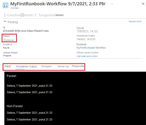 Tutorial Membuat Runbook PowerShell Workflow Di Azure Automation Microsoft Learn