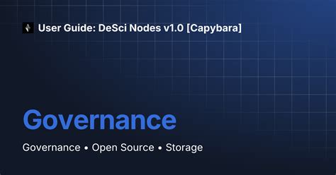 governance user guide desci nodes v1 0 [capybara]
