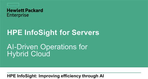 Customer Infographic HPE InfoSight For Servers UNITECH COMPUTERS