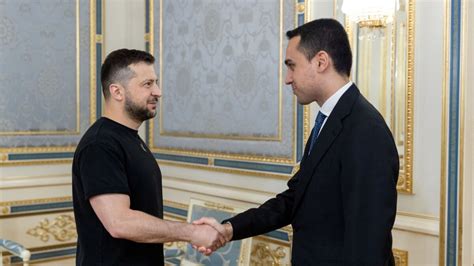 Зеленський зустрівся з головою МЗС Італії подякував за фінансову і військову допомогу