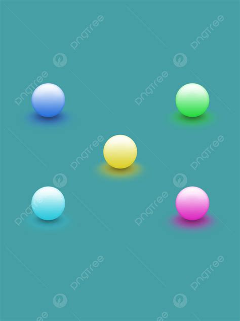 크리 에이 티브 다채로운 공 음영 배경 단순한 색깔 Psd 계층화 배경 일러스트 및 사진 무료 다운로드 Pngtree