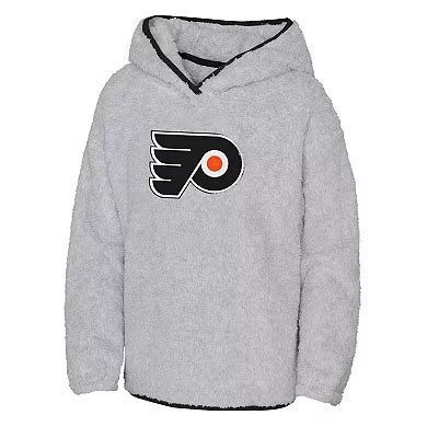 Girls Youth Heather Gray Philadelphia Flyers Ultimate Teddy Fleece