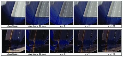 Image Correction Processing Effect Comparison Download Scientific