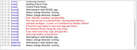 How Can I Solve “error Mysql Shutdown Unexpectedly” Arvind Prajapati Medium