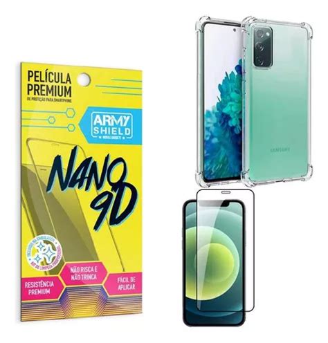 Funda Antichoque Para Samsung S20 Fe Y Película Nanocerámica 9d Mercadolibre