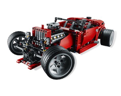 Lego Set 8070 1 Supercar 2011 Technic Rebrickable Build With Lego