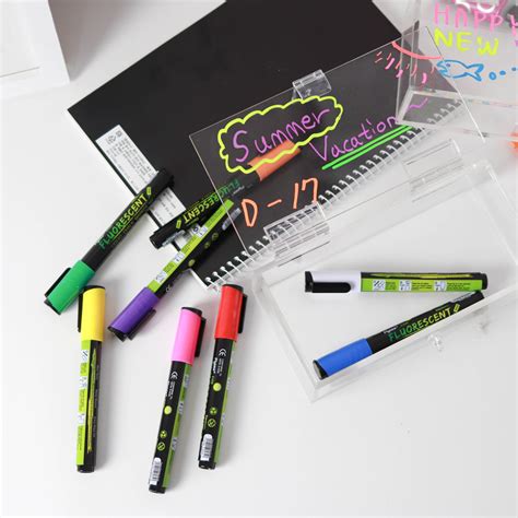 유리에 쓰는 컬러 펜 쉽게 지워지는 펜 에이블리