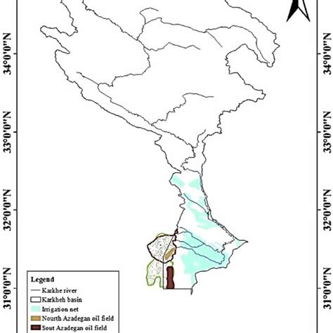 the karkheh river basin download scientific diagram
