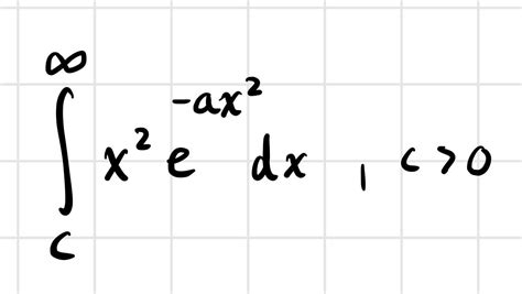 Gaussian Integral Question Raskmath