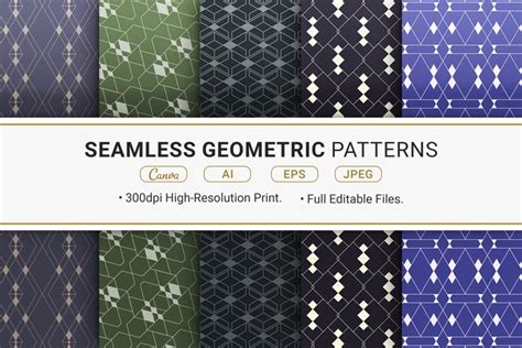 Seamless Geometric Pattern