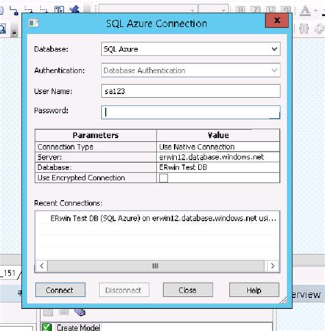 How To Connect Erwin R97 To Sql Azure Database 4288992