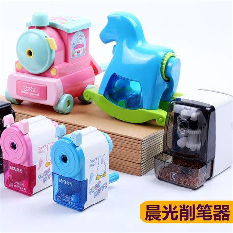 晨光优品卷笔刀小学生铅笔削笔刀器多功能幼儿园儿童手摇包邮自动进铅手动钻笔刀转笔机大号转笔剥笔机刨笔刀 虎窝淘