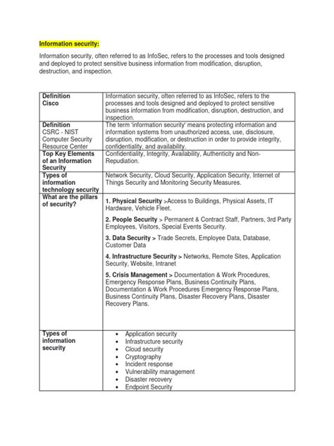 information security pdf information security security