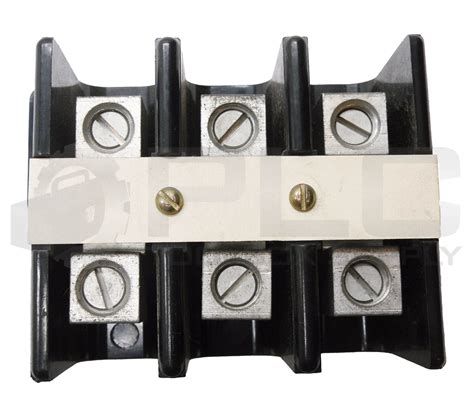 New Square D 9080 U 3 Circuit Terminal Block 600v 125a Plc Toolbox Supply