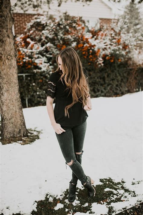 VALENTINES DAY DATE NIGHT LOOKS FROM YOUR CLOSET Dani Marie Blog Night Looks All Black