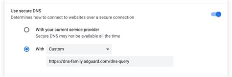 How To Set Customsecure Dns Of Adguard In Edge Chrome Firefox And In