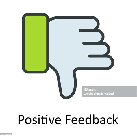 긍정적인 피드백 벡터 채우기 윤곽선 아이콘 디자인 그림입니다 흰색 배경에 사용자 인터페이스 기호 Eps 10 파일 개념에 대한