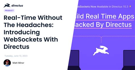 Real Time Without The Headaches Introducing Websockets With Directus
