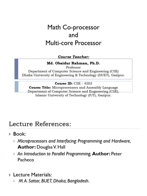 lecture 14 co processor and multi core processor pdf multi core