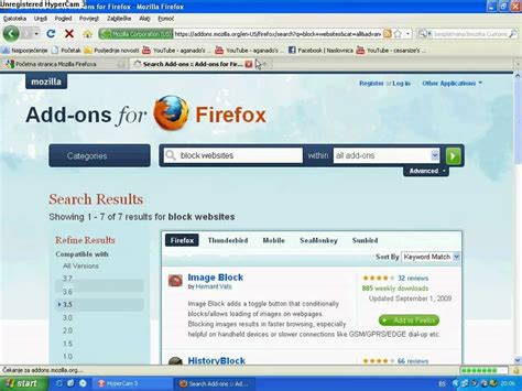 how to block websites in firefox with the blocksite add on internet