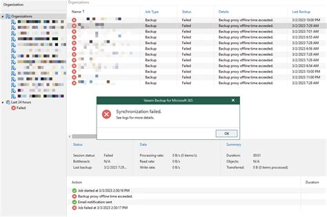 v7 backup proxy offline time exceeded randd forums