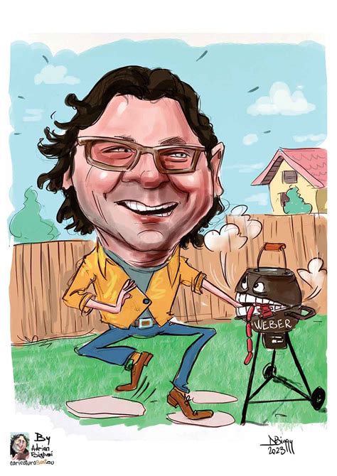 caricatura sef caricaturist adrian bighei