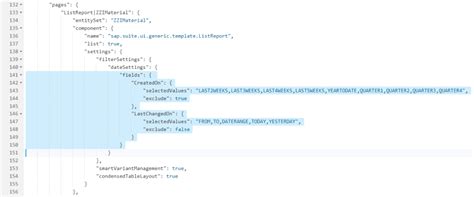 fiori element list report dynamic date picker my experiments with abap