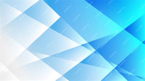 Premium Vector Blue And White Gradient Polygon Abstract Background