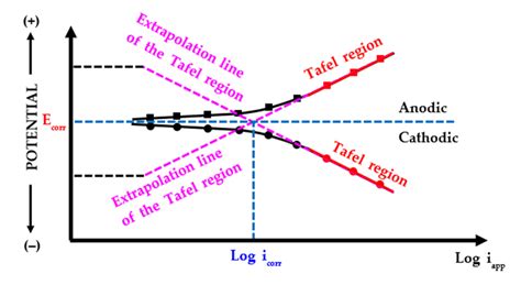 Determination Of Corrosion Potential And Current Density Using The Download Scientific Diagram