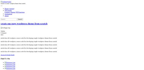 Create Responsive Wordpress Theme From Scratch Part Ii Webappsguides