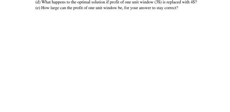 Solved Solve The Following LP Problems Using Graphical Chegg