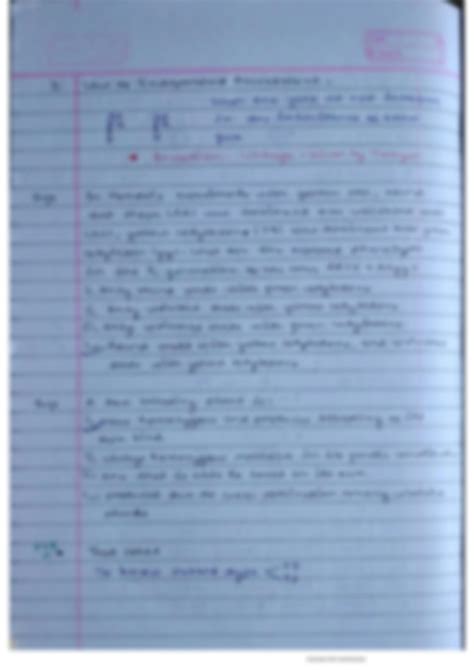 SOLUTION Principle Of Inheritance And Variation Studypool