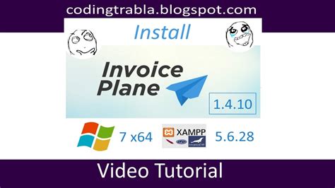 Install Invoiceplane V1410 On Windows 7 Localhost Xampp 56 Open