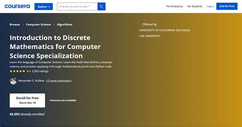 9 Best Discrete Mathematics Online Courses Tangolearn