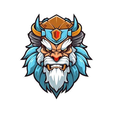 Bank Titan Mascot Logo Premium Ai Generated Vector