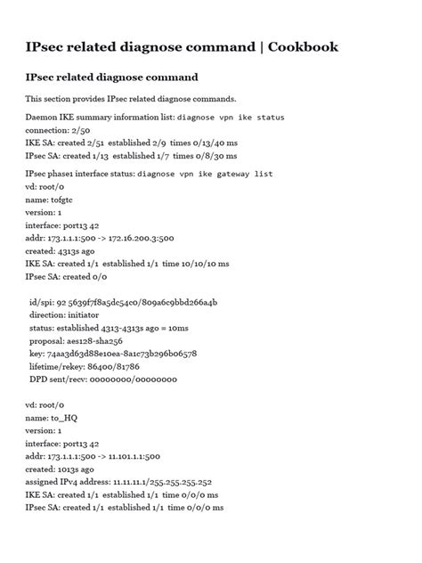 Troubleshooting Ipsec Vpn 2 Pdf Networking Standards Network Protocols