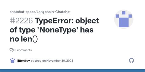 Typeerror Object Of Type Nonetype Has No Len · Issue 2226