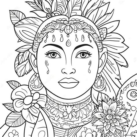 Mindful Breathing Coloring Page 10132 8423
