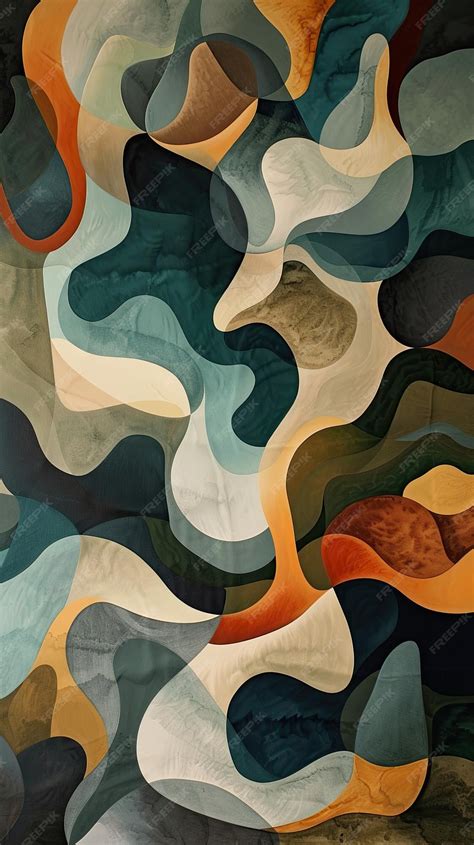 Premium Photo Abstract Colorful Wave Patterns Merging In Artistic Design