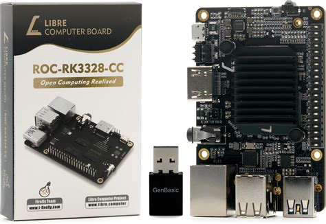 libre computer roc rk3328 cc renegade computer pi 3