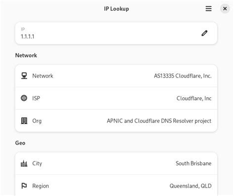Ip Lookup Find Info About An Ip Address Linuxlinks